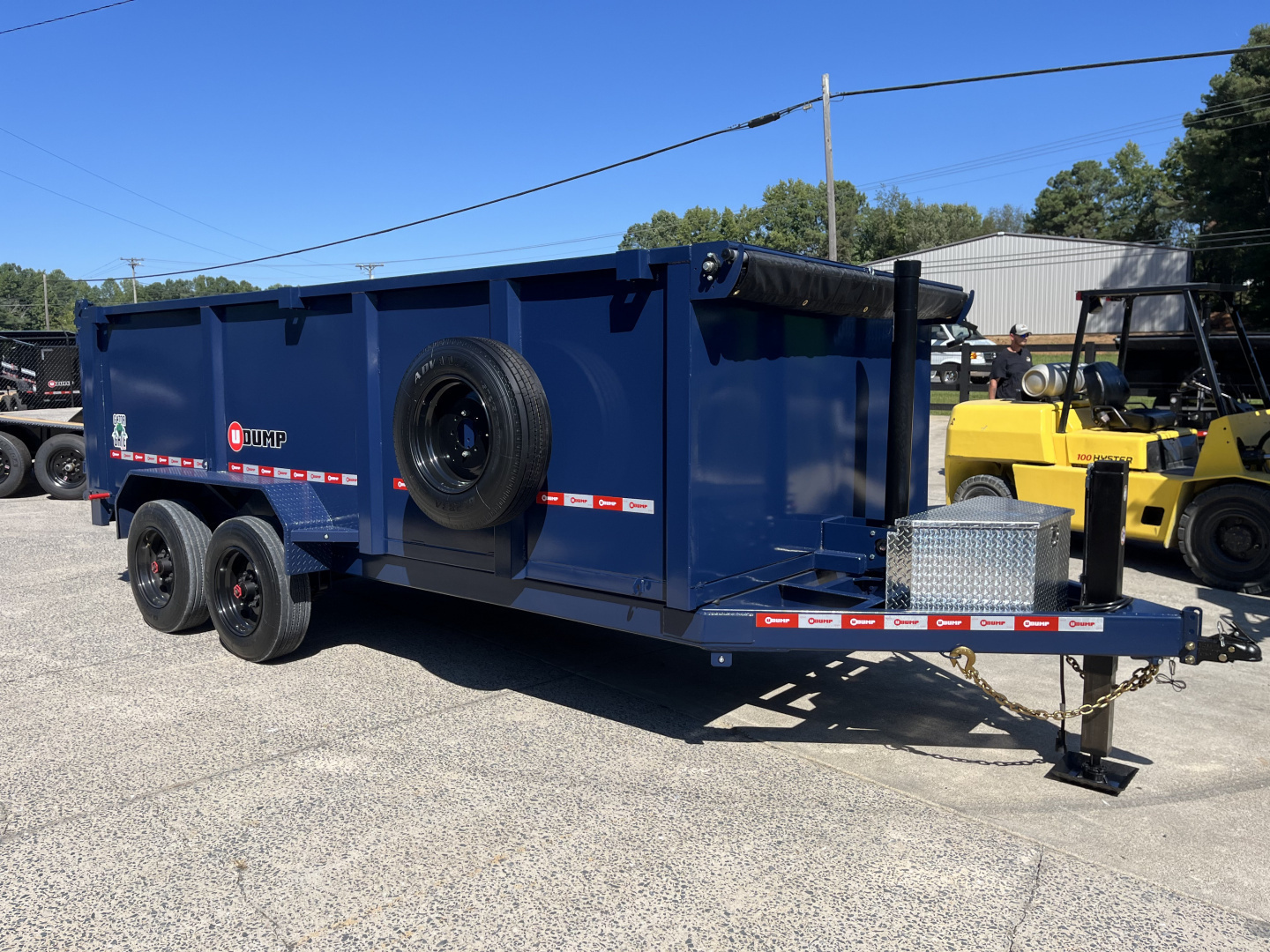 New 2025 U-Dump 7'x16'x48", "Pro-Heavy", Low-Profile Dump Trailer, 14K ...