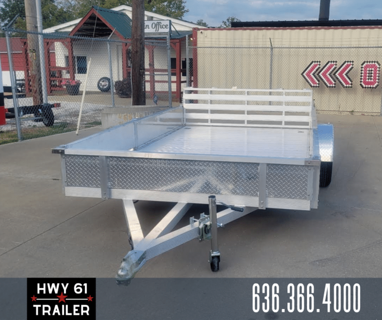 New 2025 Paraiso Global 7x12 SA Aluminum ATV Utility Trailer With Bi ...