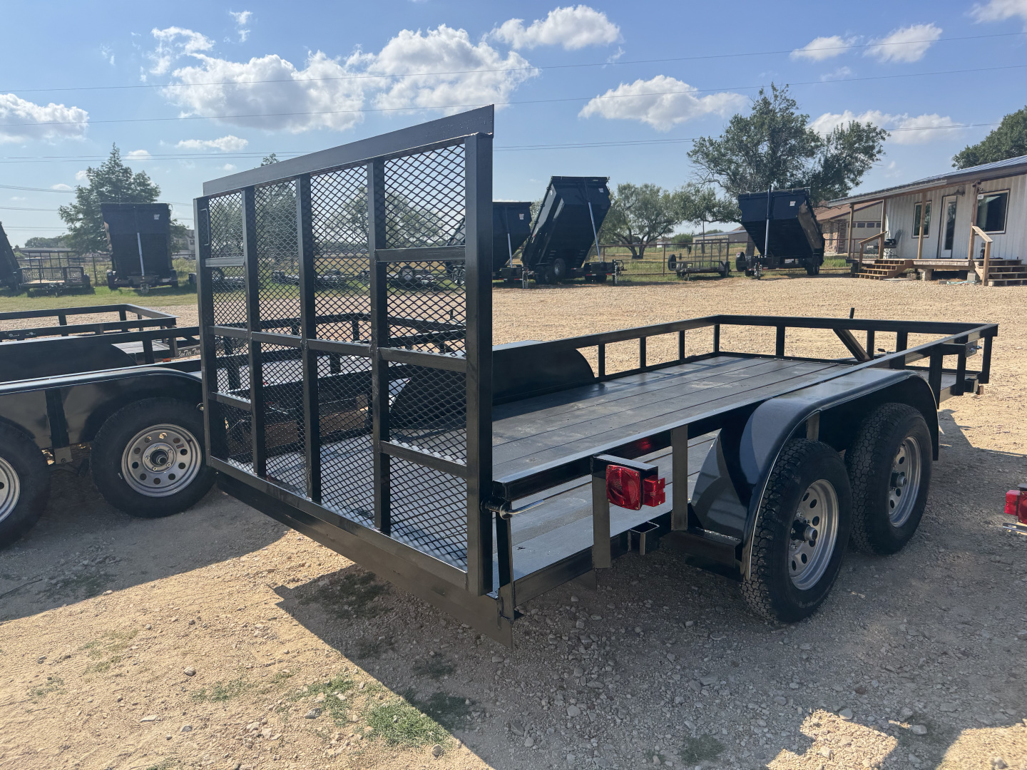 New 2025 Centex Trailers 6.4X147KBP Utility Trailer for sale in Marion, TX