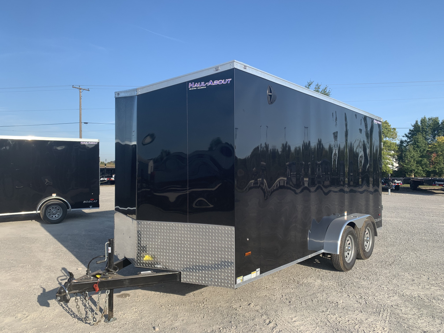 New 2026 Haul About Trailers CGR716TA2 (7' X 16') 7K V-Nose Cargo ...