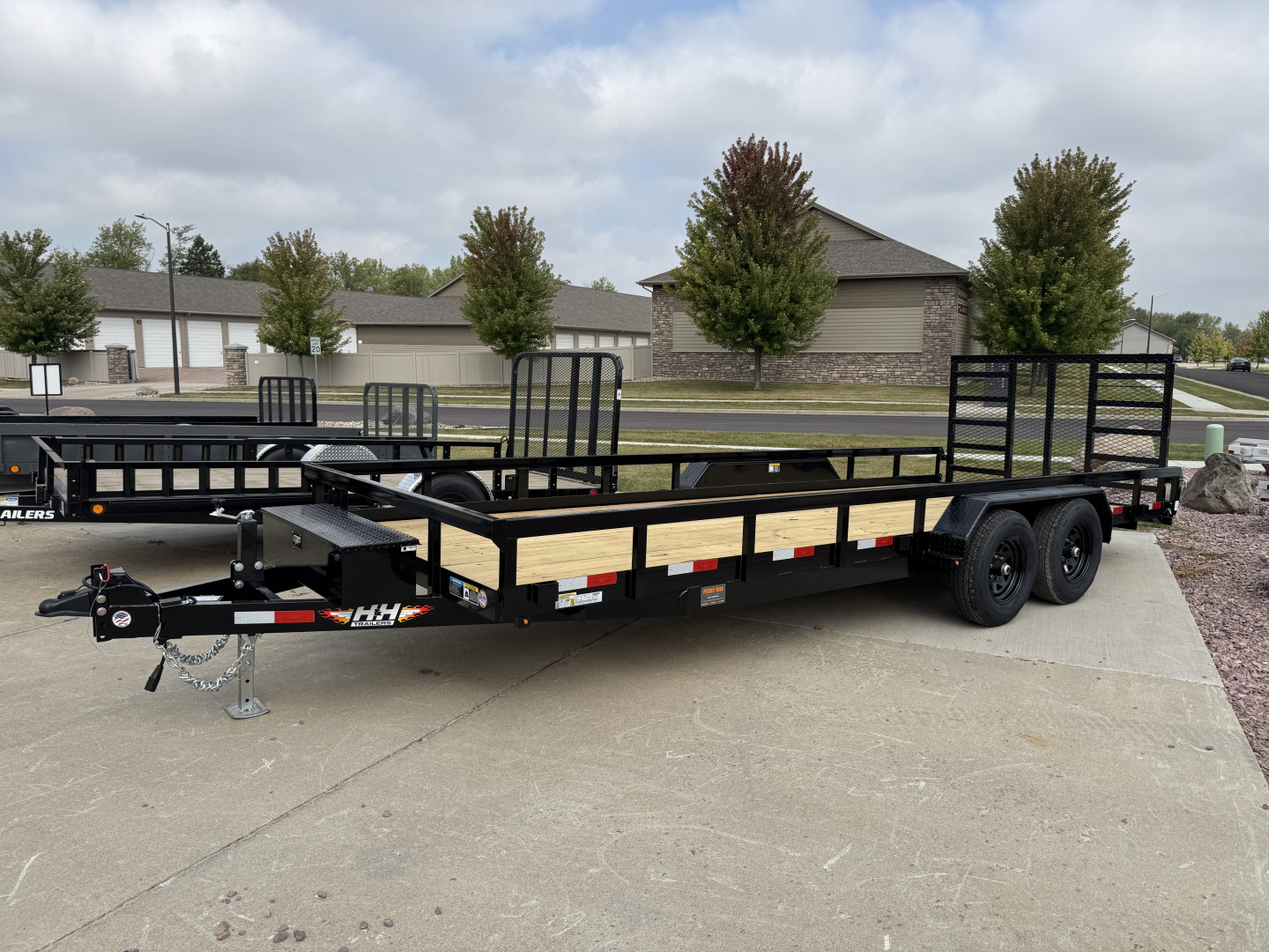 New 2026 H&H Trailers H8220HTRS-10K Utility Trailer