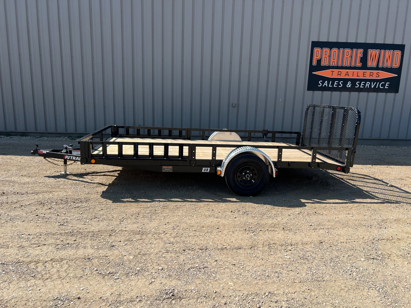 New 2026 PJ Trailers 14' ATV Utility U8 Utility Trailer
