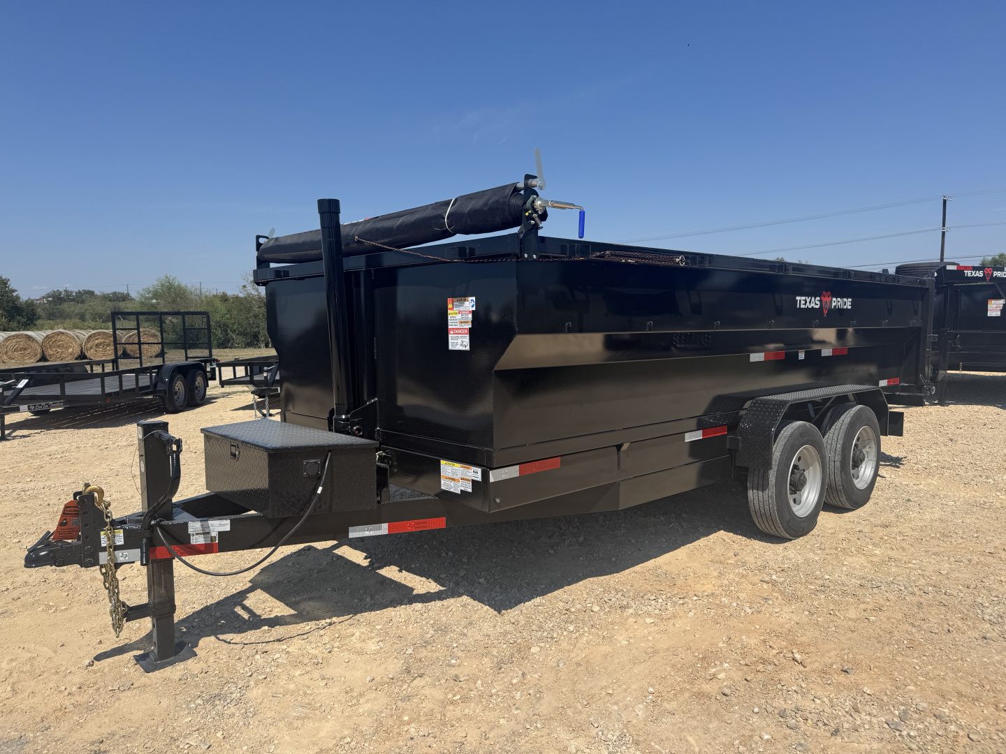 New 2025 Texas Pride Trailers DT716316KBP Dump Trailer