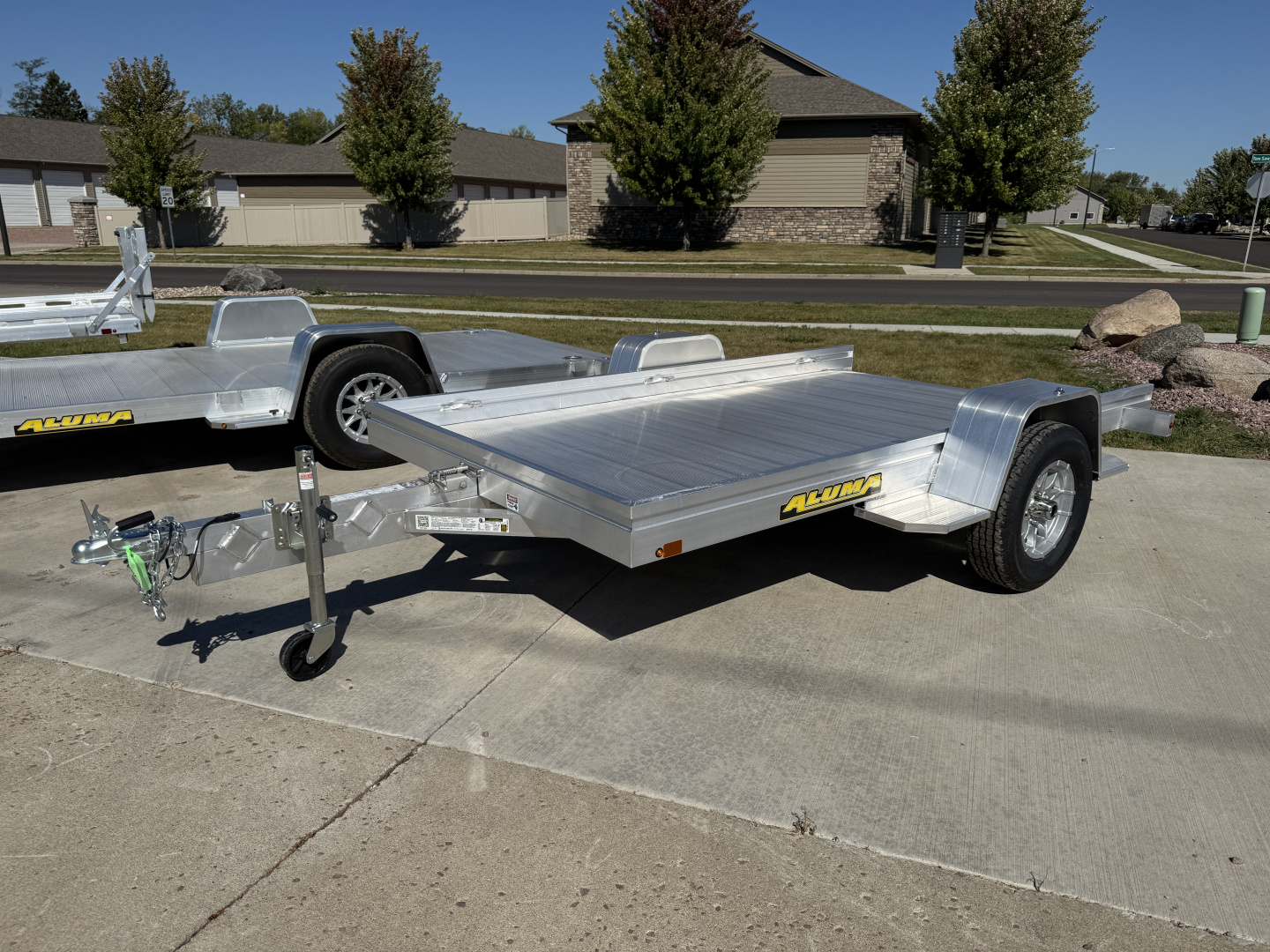 New 2026 Aluma 6810H 3k Tilt Utility Trailer for sale in Elk Point, SD