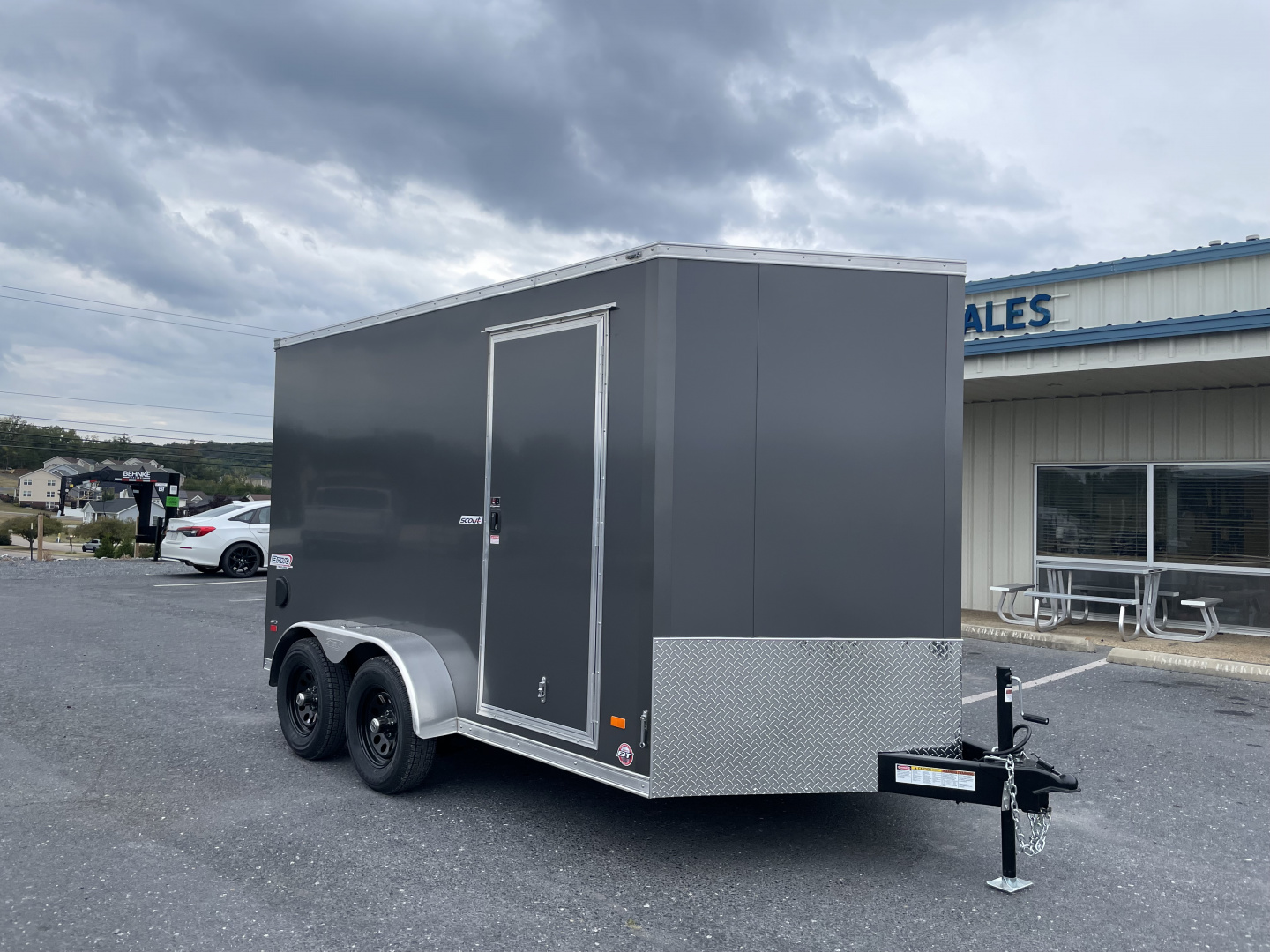 New 2026 Bravo 7X12 Scout Enclosed Trailer for sale in Rockingham, VA
