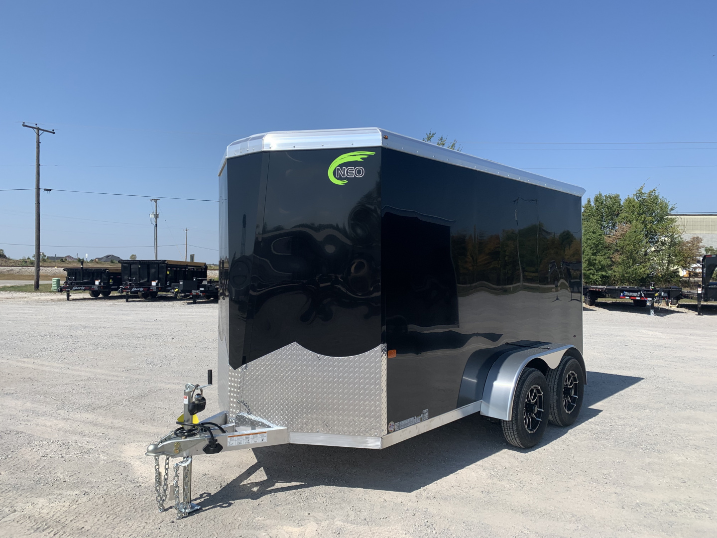 New 2026 NEO Trailers NAV126TR6 (6' X 12') 7K V-Nose Cargo / Enclosed ...