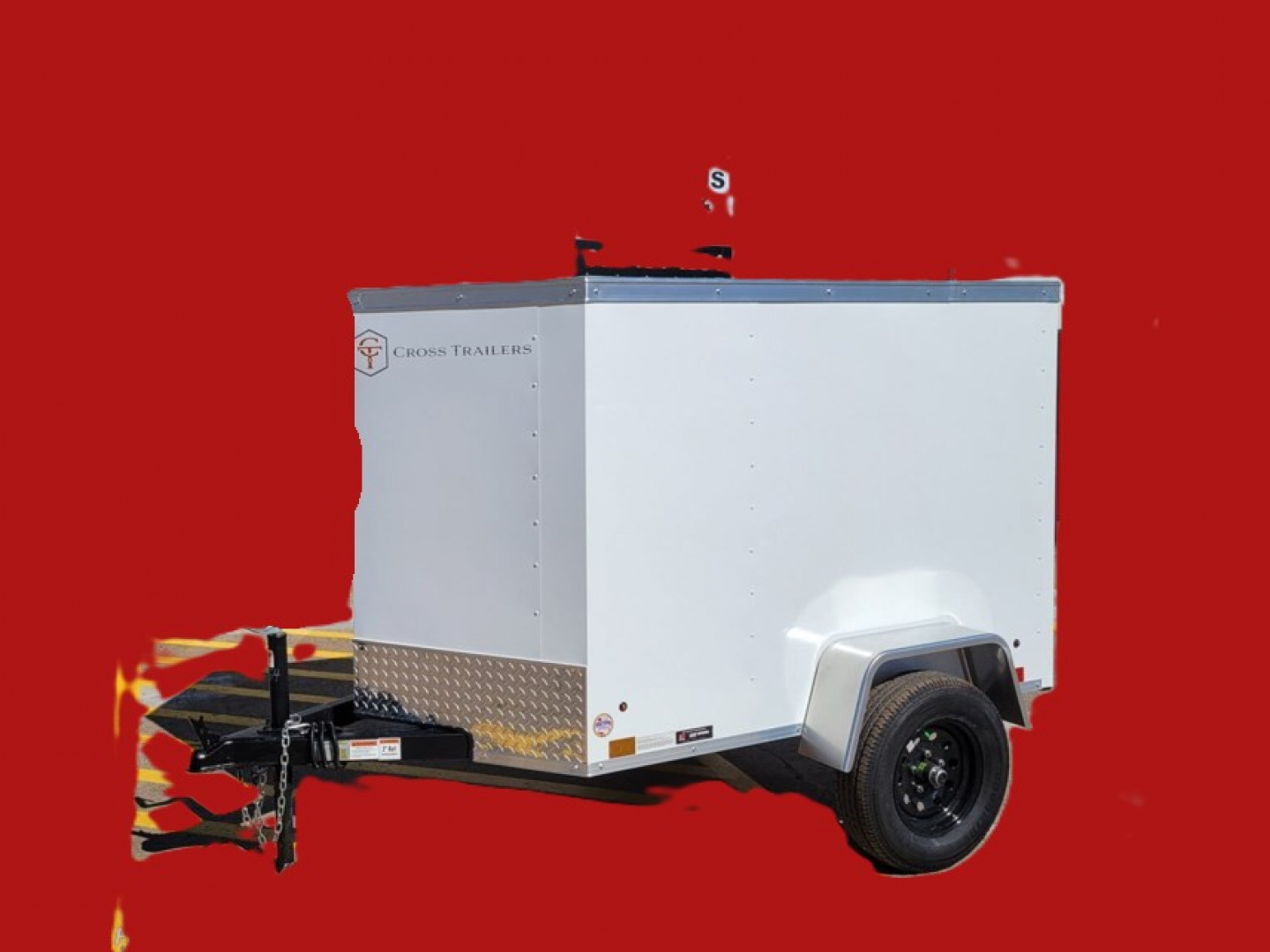 New 2026 Cross Trailers 4X6SA BETA Cargo / Enclosed Trailer for sale in ...