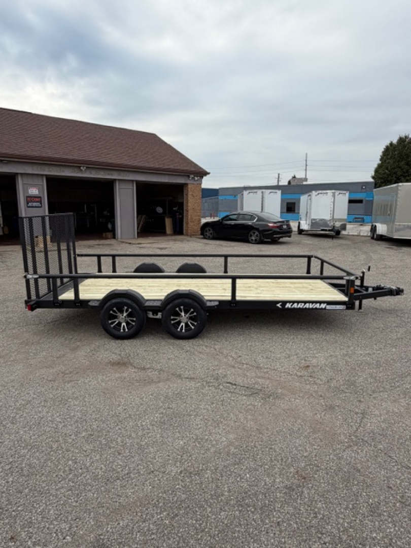 New 2026 Karavan KTPU-6500-TEB10-82-15-DT 7X15TA Utility Trailer for ...