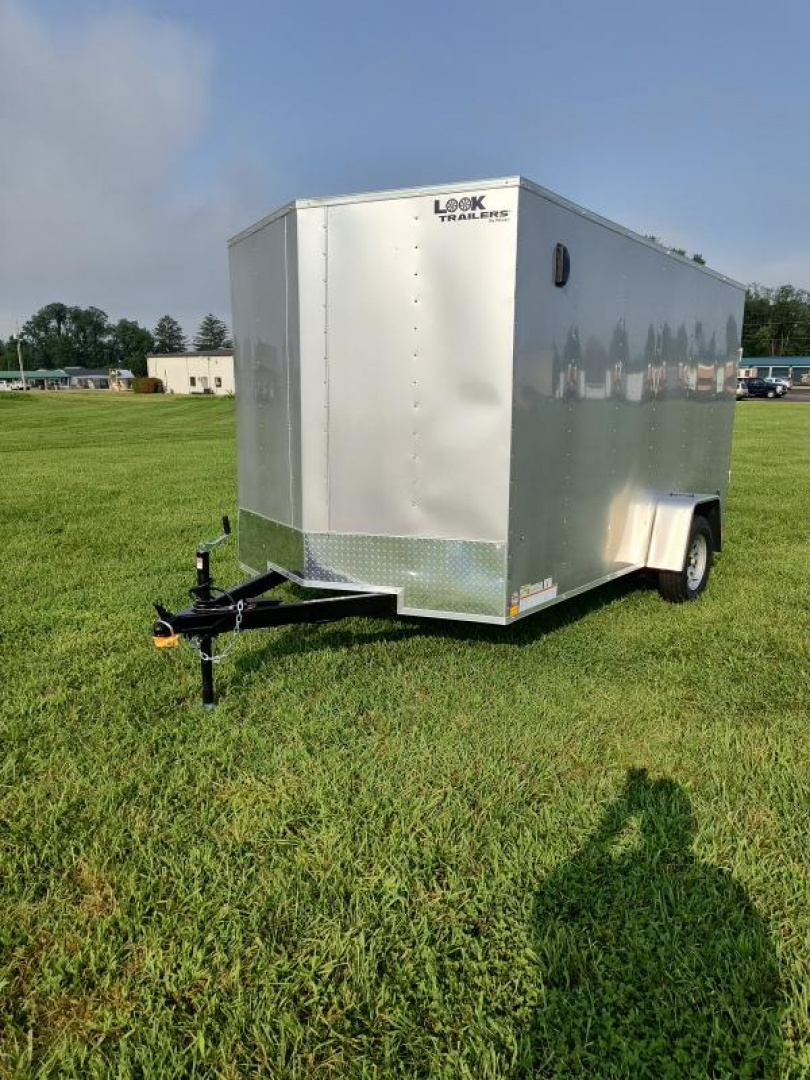 New 2025 Look Trailers 7X12 DLX 3.5K RAMP DOOR Cargo / Enclosed Trailer ...