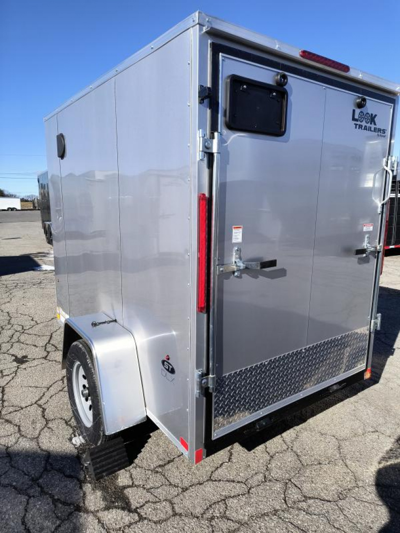 New 2025 Look Trailers 5X8 3K RAMP DOOR Cargo / Enclosed Trailer for ...