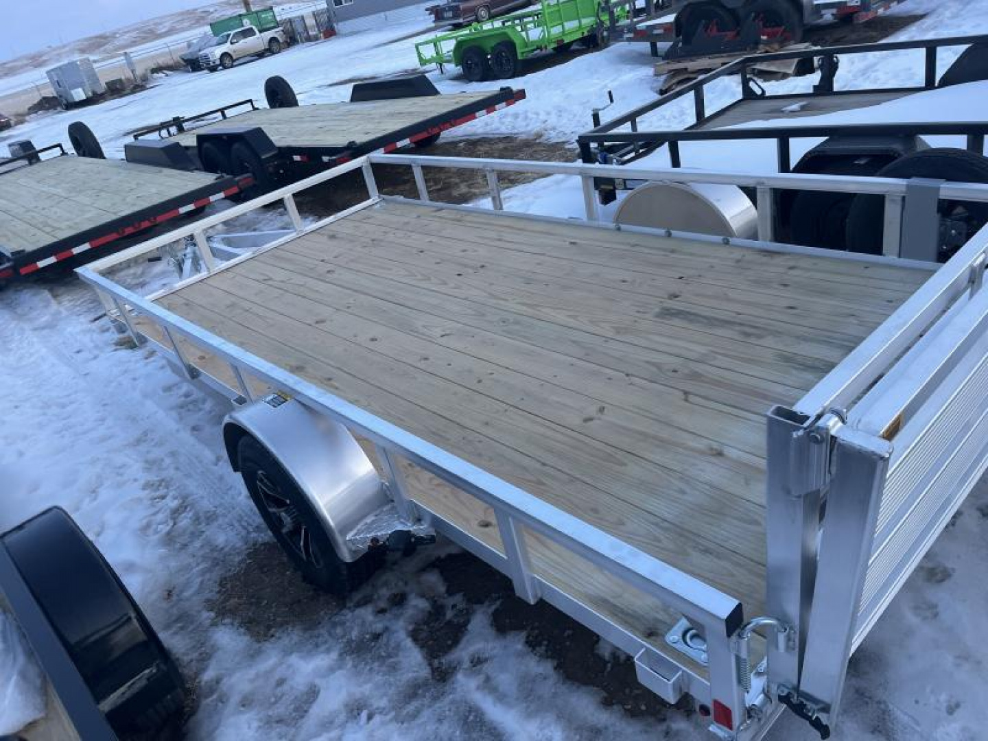 New 2025 H&H Trailers H8214RSA Utility Trailer for sale in Williston, ND