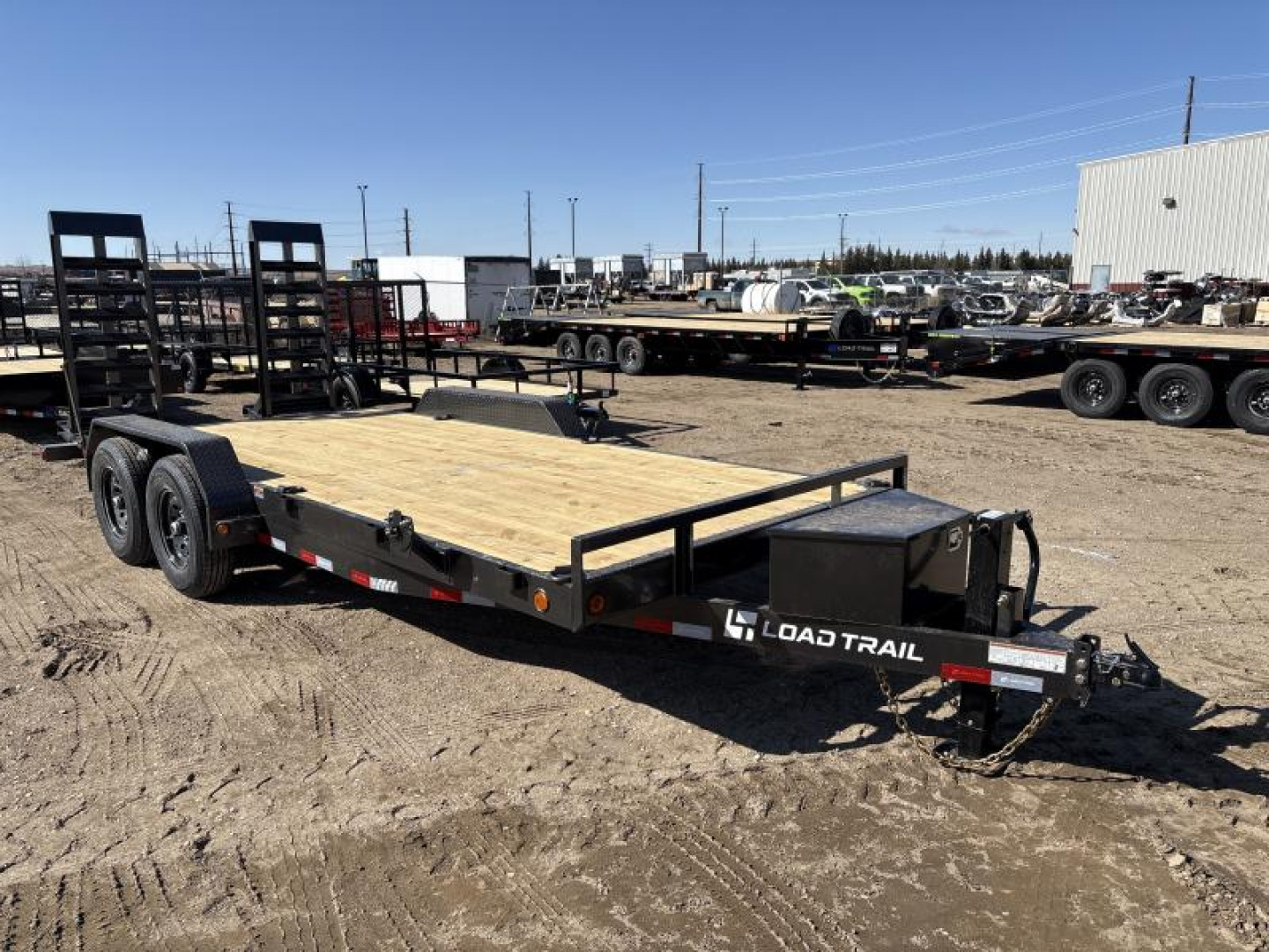 New 2025 Load Trail CH8318072 Equipment Trailer 20' LONG 7K AXLES for ...