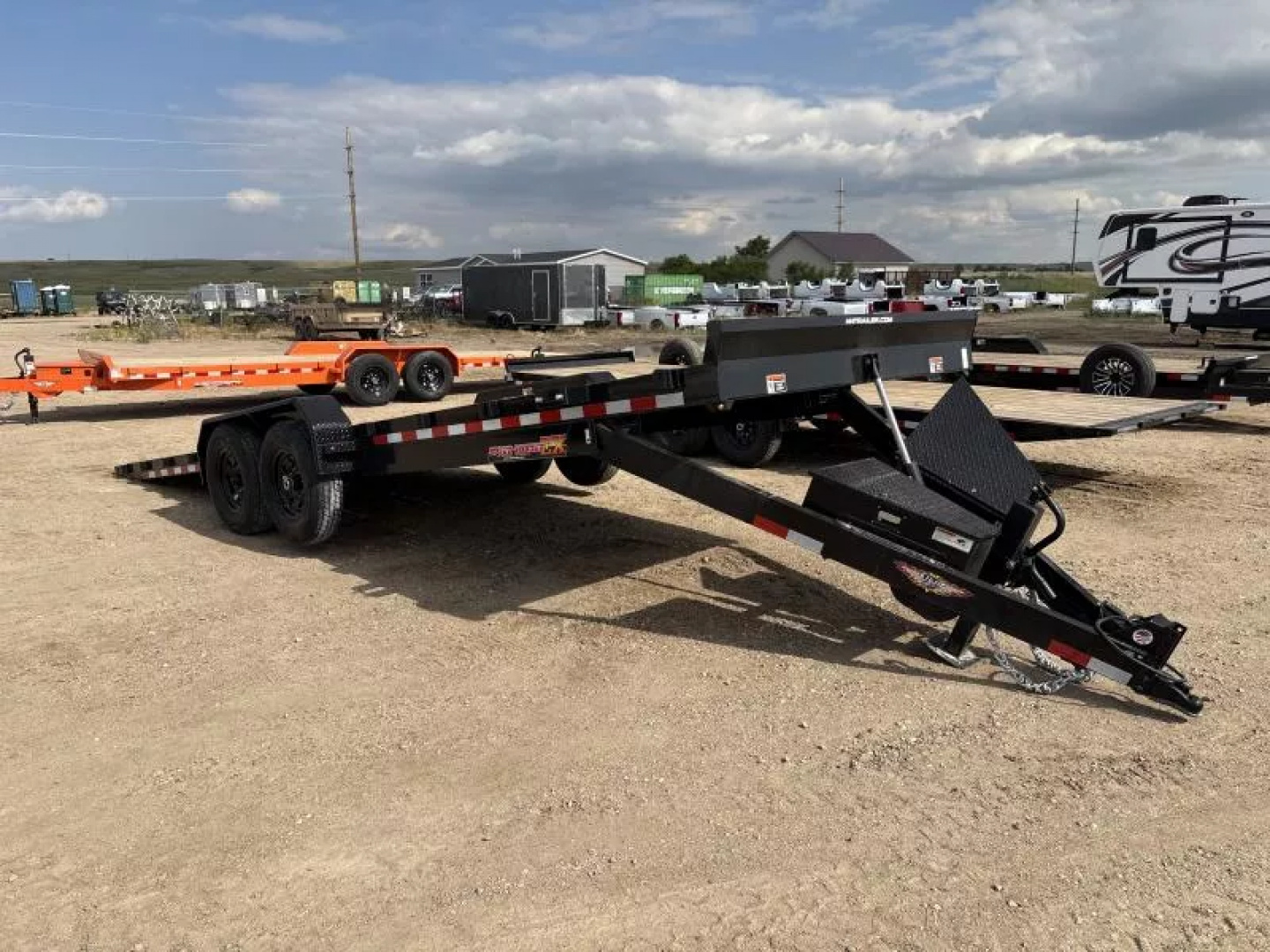 New 2025 H and H Trailer 82x24 Electric Tilt Speed Loader Car Hauler ...