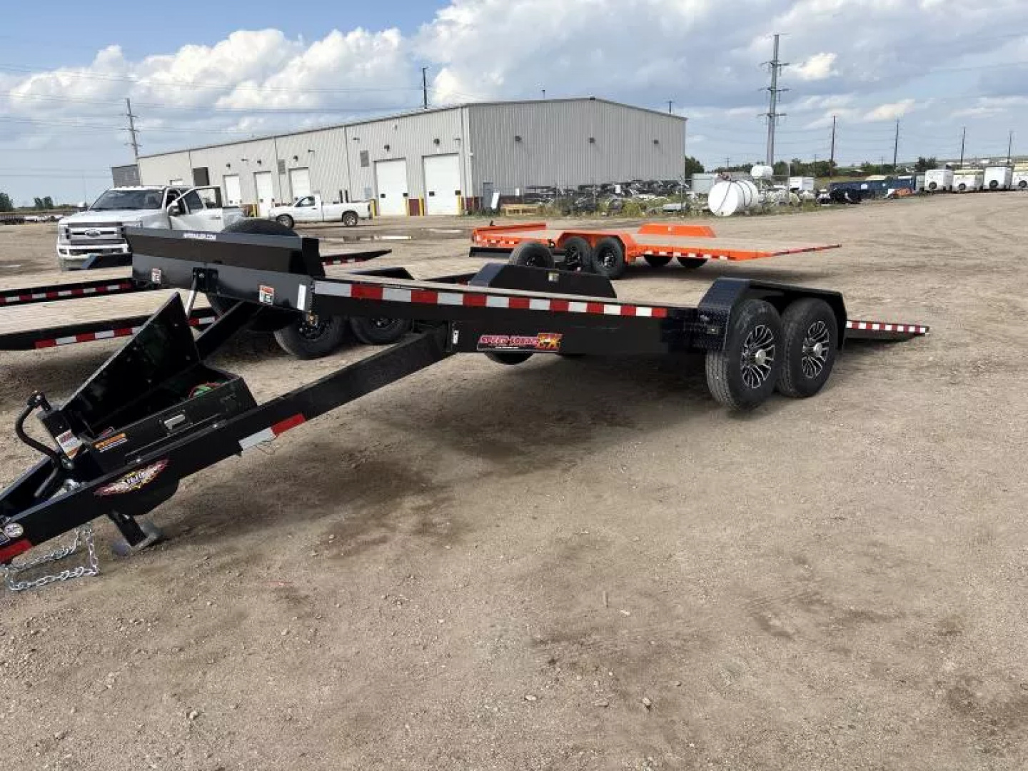 New 2025 H and H Trailer 82x24 Electric Tilt Speed Loader Utility ...