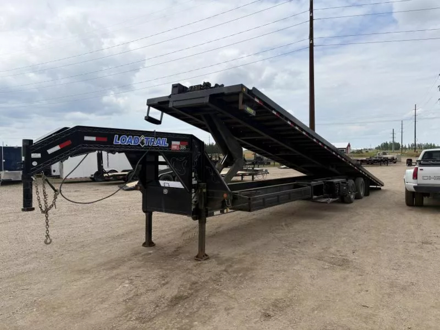 Used 2022 Load Trail 40' HYDRAULIC FULL TILT Flatbed Trailer for sale ...