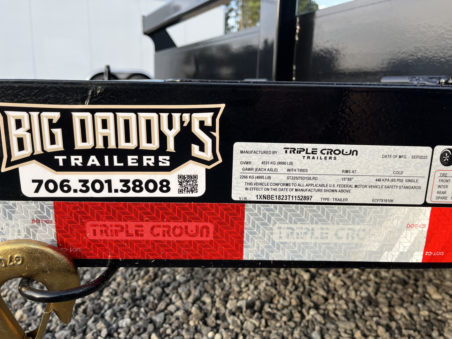 New 2026 Triple Crown 7x18 Equipment Trailer - 10K GVWR for sale in ...