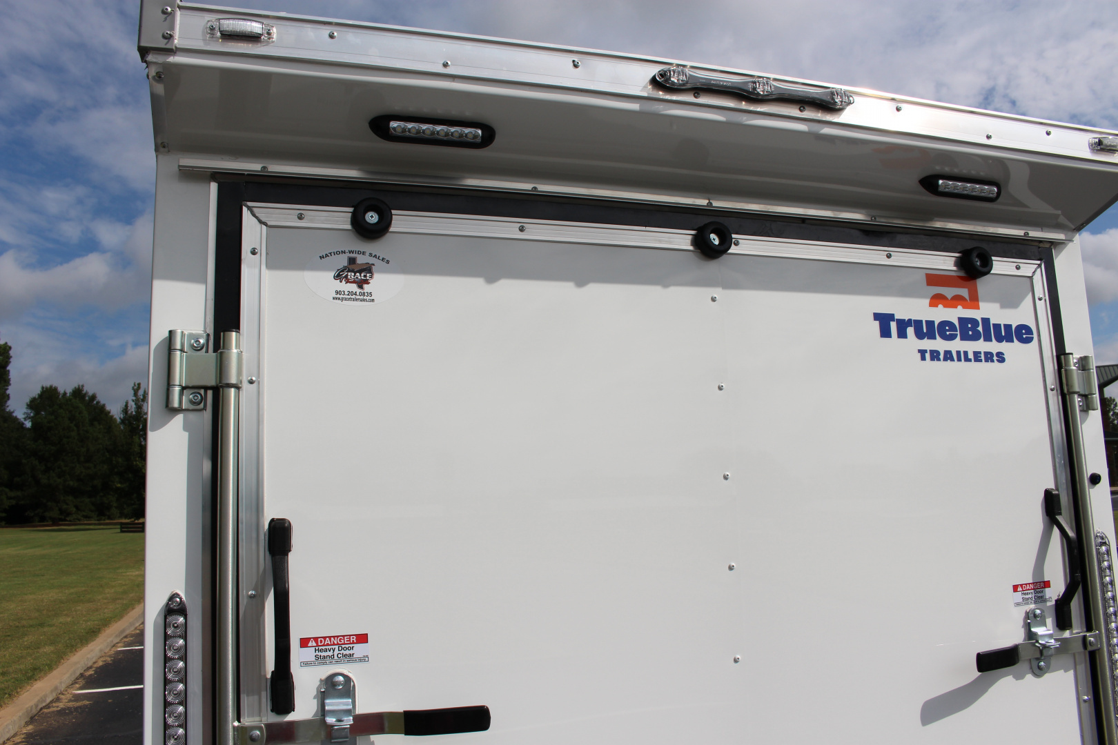 New 2025 True Blue Trailers 6X12 Enclosed V-Nose Trailer Cargo ...
