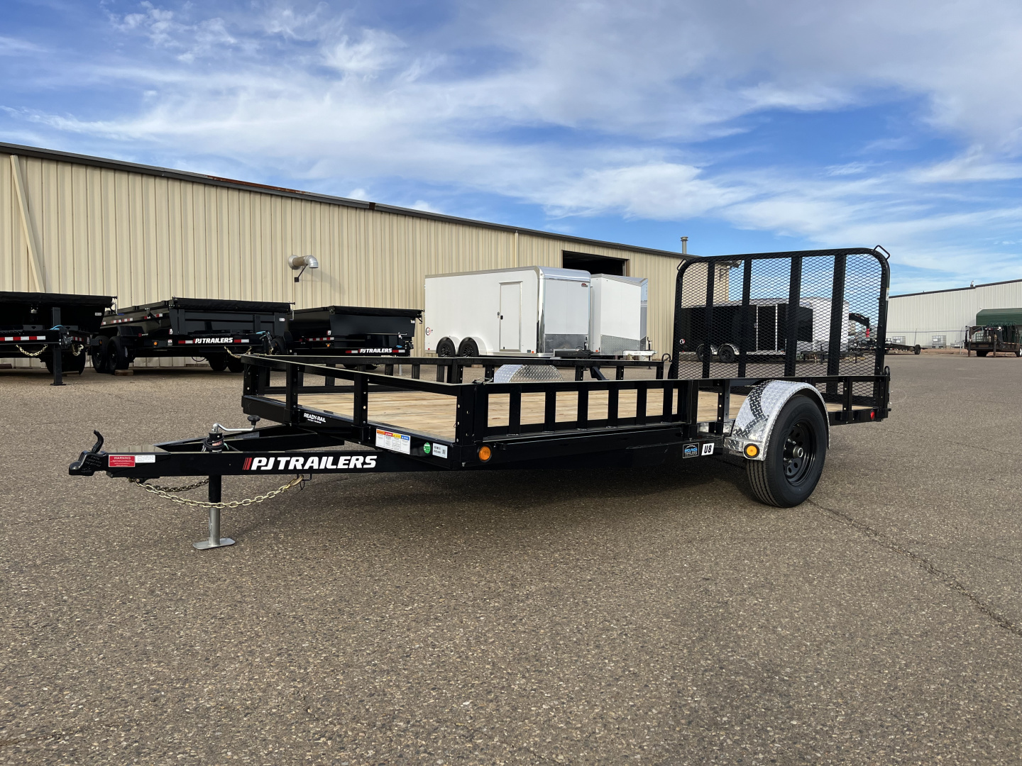New 2026 PJ Trailers Single Axle Utility-Upgraded 5.2K Axle for sale in ...