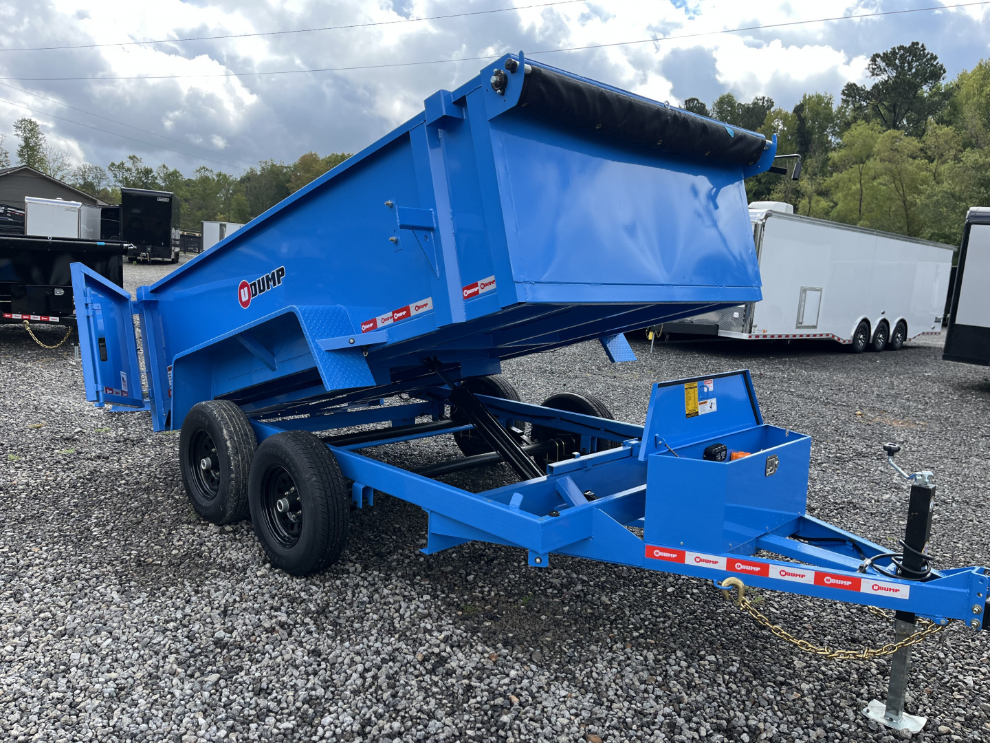 New 2026 U-Dump 6X12 With 31" Sides, Pro-Lite Low-Profile Dump Trailer ...