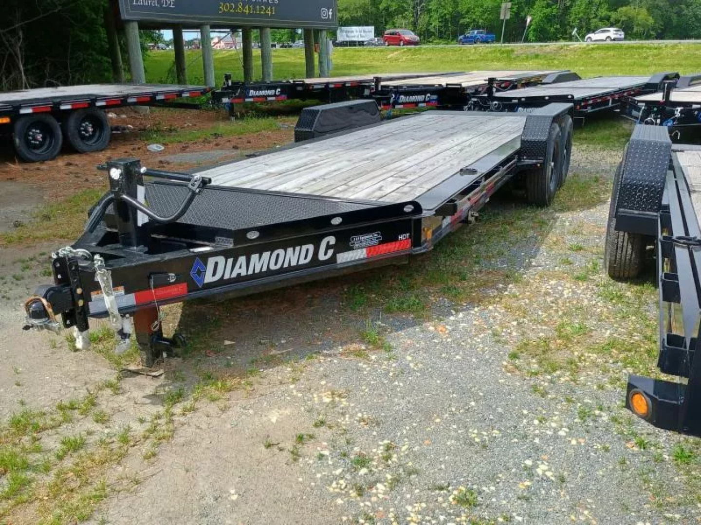 New 10395 2024 22555 Diamond C Trailers HDT 20' 207 Tilt Trailer for ...