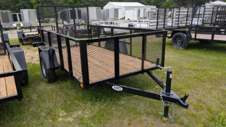 New 2025 Sure-Trac 23239 5x10 alum all Utility Trailer