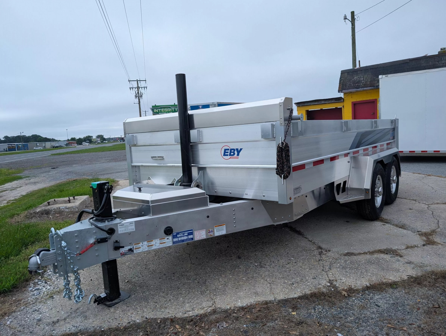 New 2025 EBY Trailers 23520 14' Dump Trailer for sale in Laurel, DE