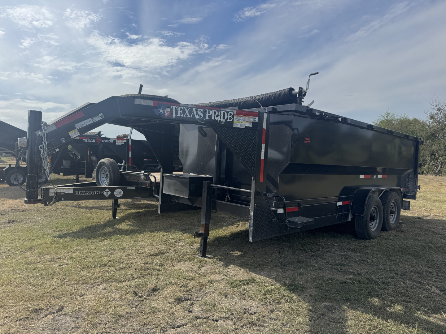 New 2025 Texas Pride Trailers DT716316KBP Dump Trailer