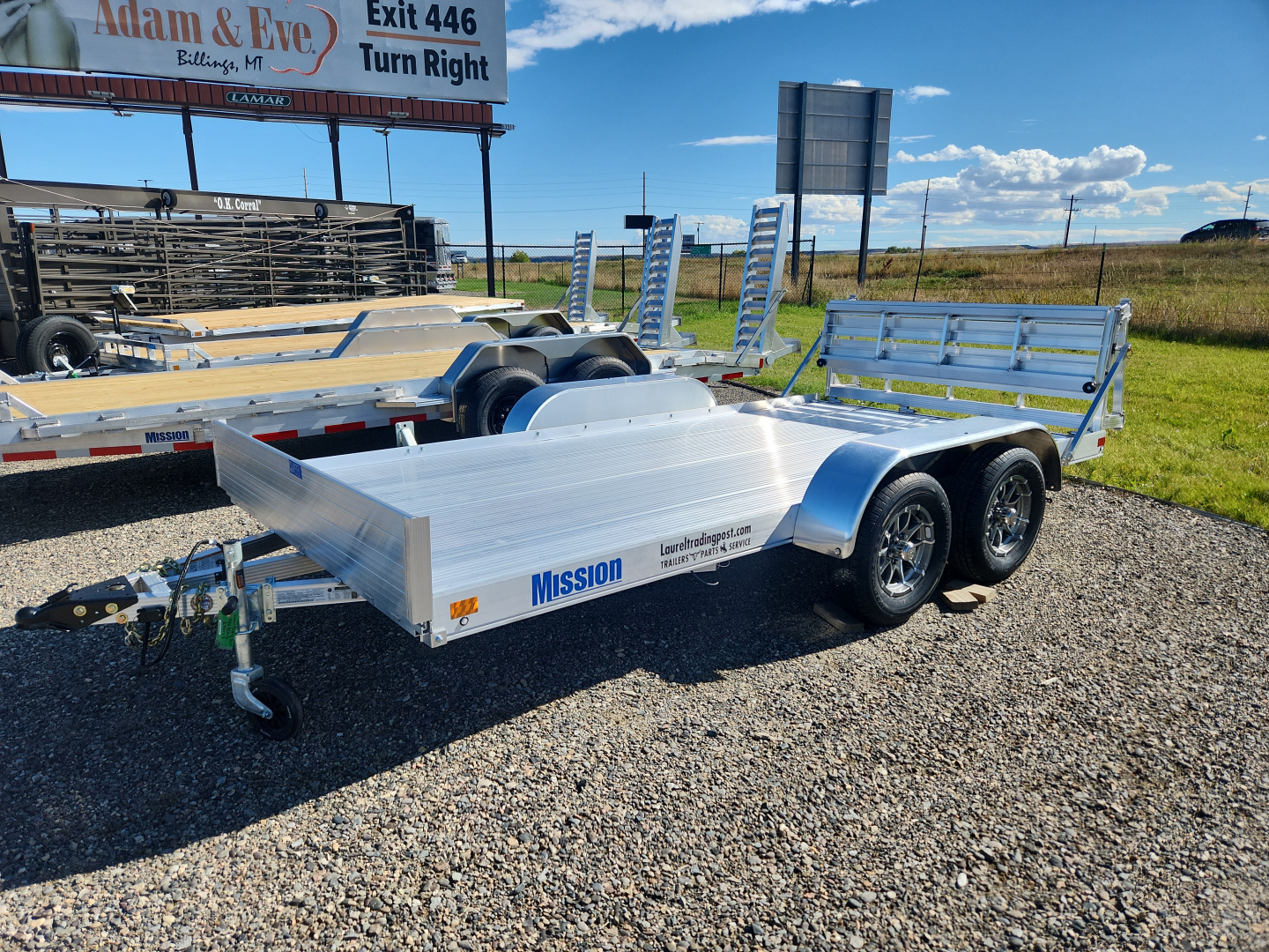 New 2026 Mission 81 X 14 TA FLEXHAULE Utility Trailer for sale in ...