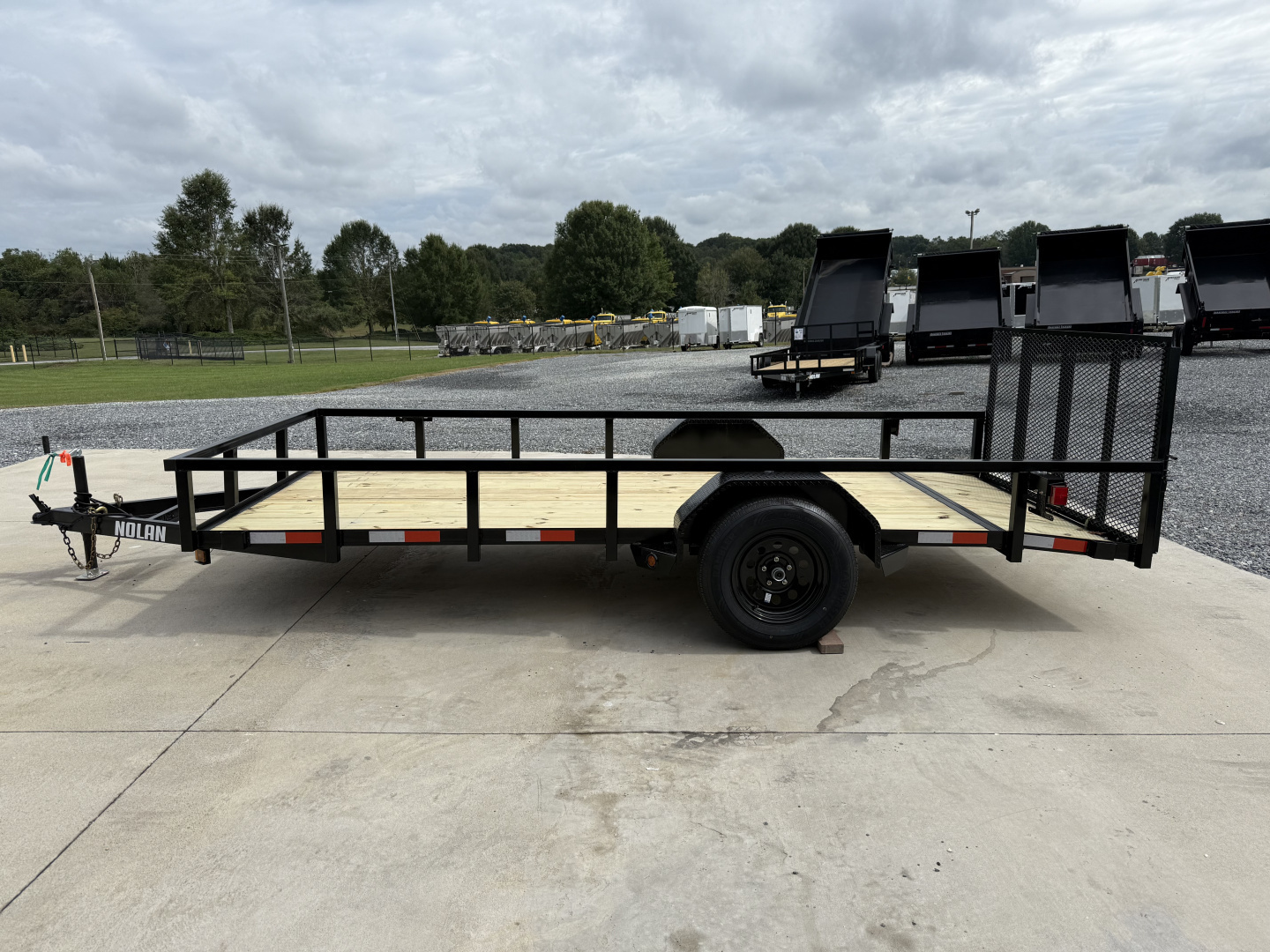 New 2026 Nolan 6X14 Landscape Utility Trailer 3K for sale in Greensboro, NC