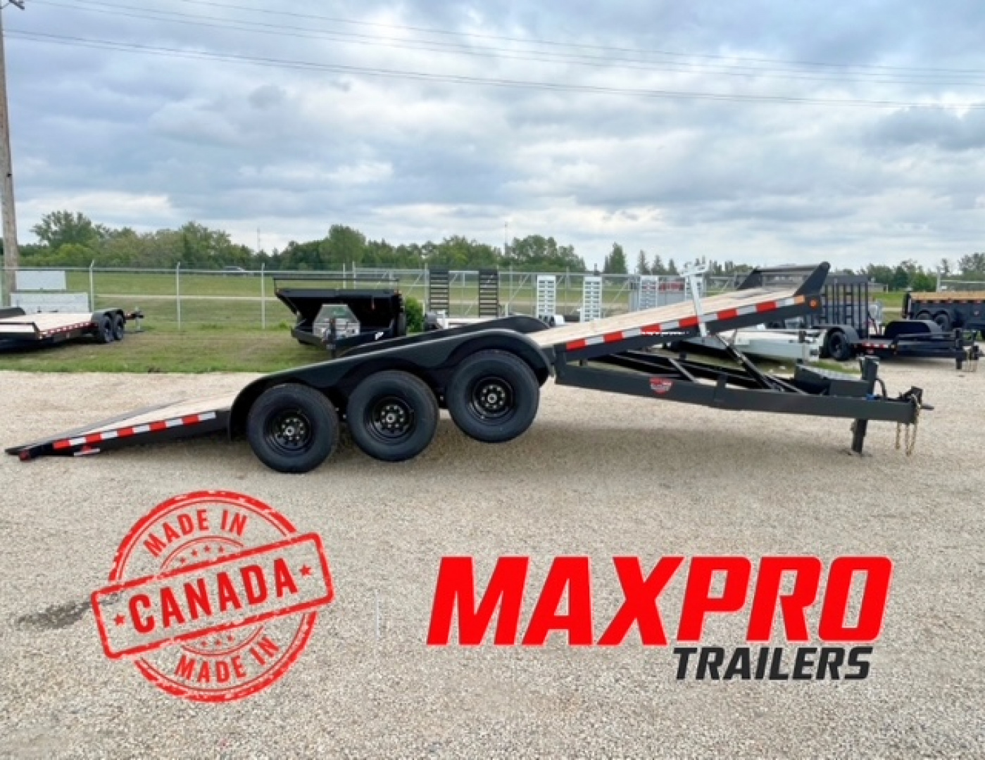 New 2026 Canada Trailers 24ft triple axle Tilt Trailer for sale in ...