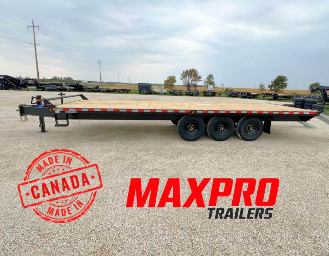 New 2021 CANADA TRAILERS SD24-21KTR Deckover Trailer for sale in Manitoba,