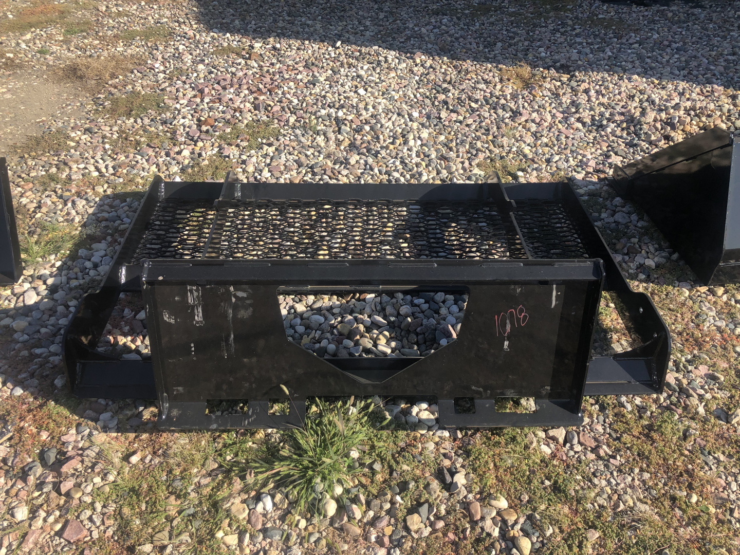 New 2026 Jenkins Iron and Steel Skid Steer Landscape Blade Attachment ...