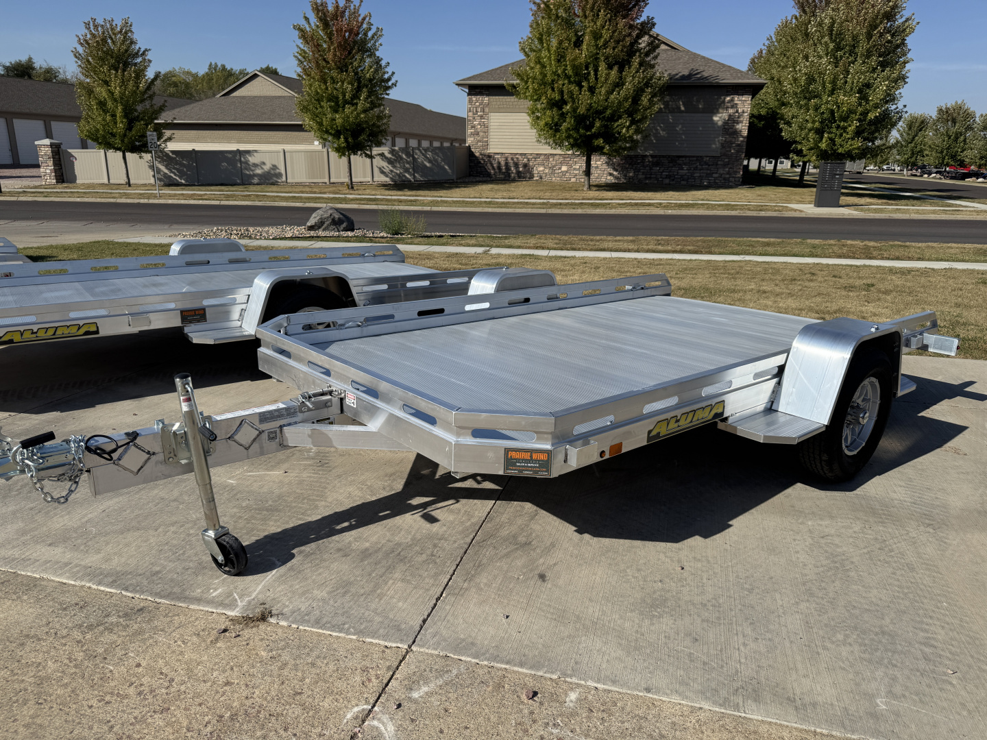 New 2026 Aluma 7712H Tilt Utility Trailer for sale in Harrisburg, SD