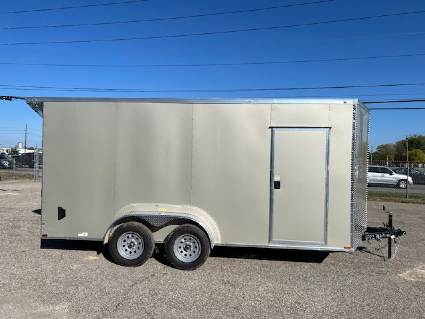 New 2025 Quality Cargo 7X16TA ENCLOSED W/REAR WING Cargo / Enclosed ...