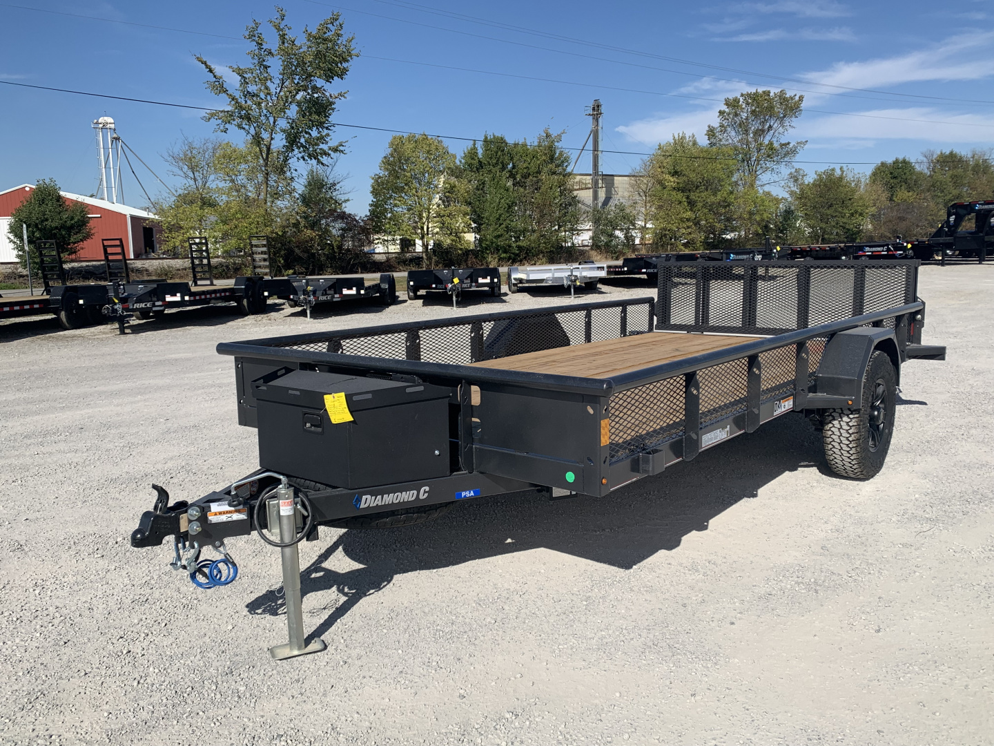 New 2026 Diamond C Trailers PSA106L14X83 (83" X 14') 6K Venture Edition Utility Trailer for sale ...