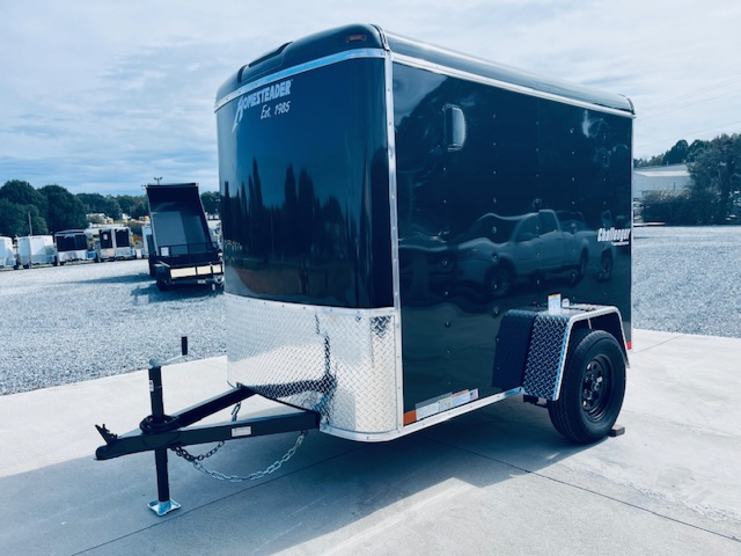 New 2026 Homesteader 5X8 Challenger Enclosed Trailer 3K