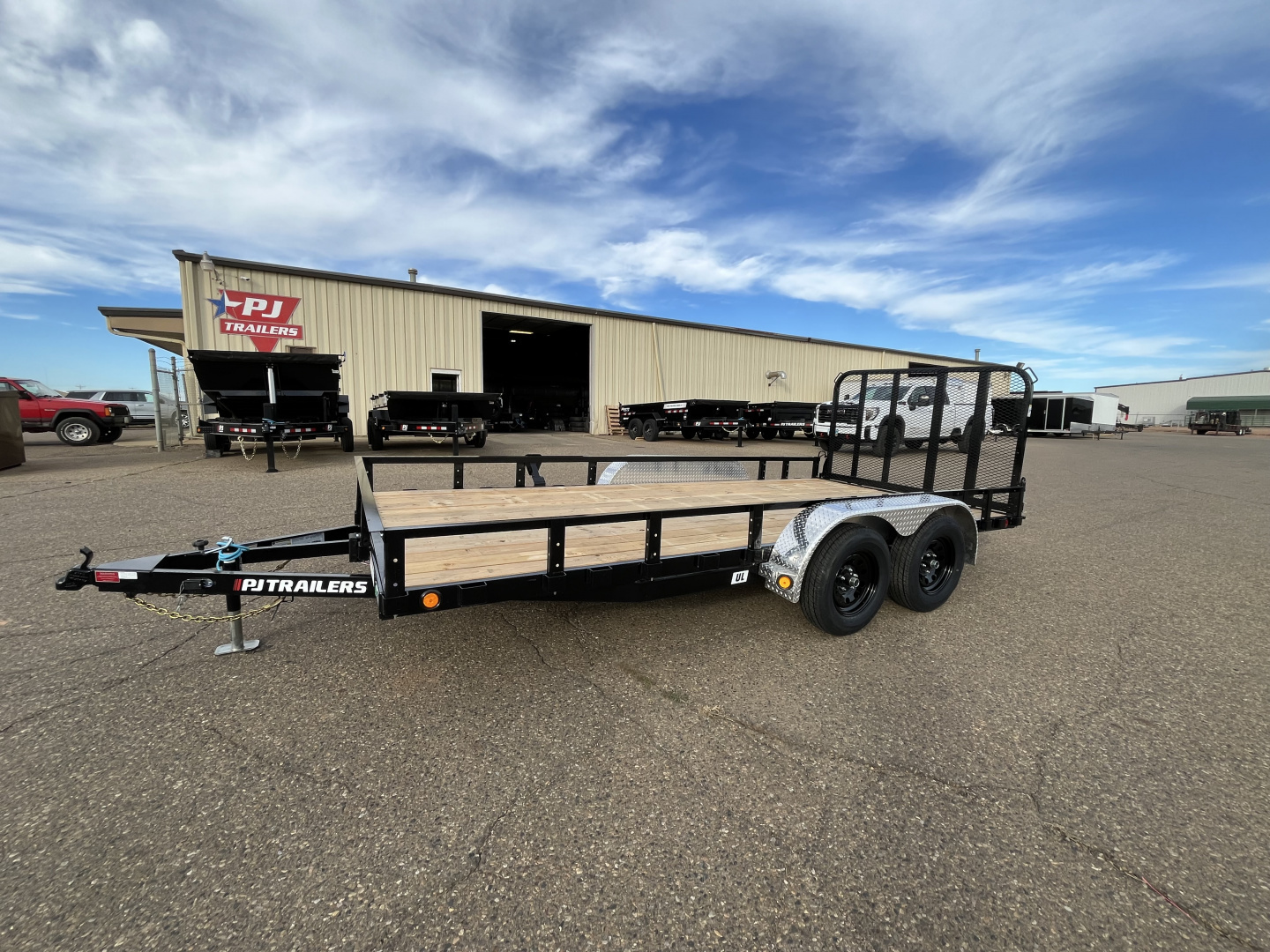 New 2026 PJ Trailers UL 83"x16' Tandem Axle Utility Trailer Utility ...