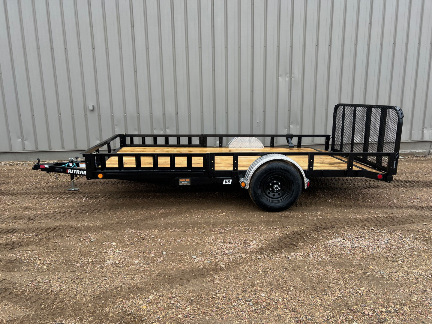 New 2026 PJ TRAILERS 14' ATV U8 5K Axle Utility Trailer
