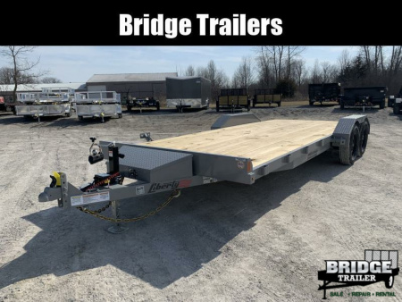 New 2026 Liberty LC7K83X18C4DT (83" X 18') 7K Dove Tail Car Hauler for ...
