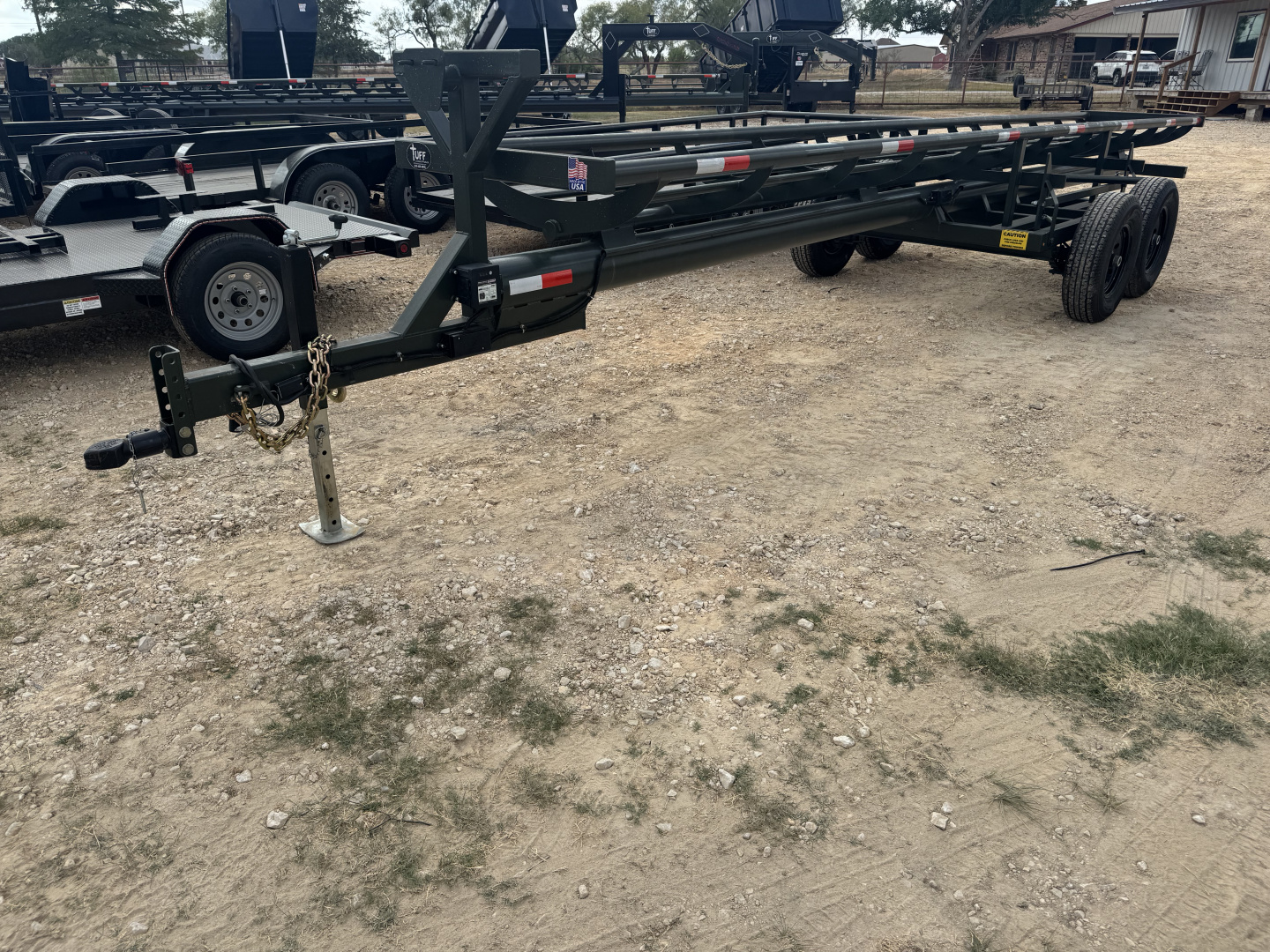 New 2026 Tuff Livestock TUFF26BP Hay Trailer for sale in Marion, TX