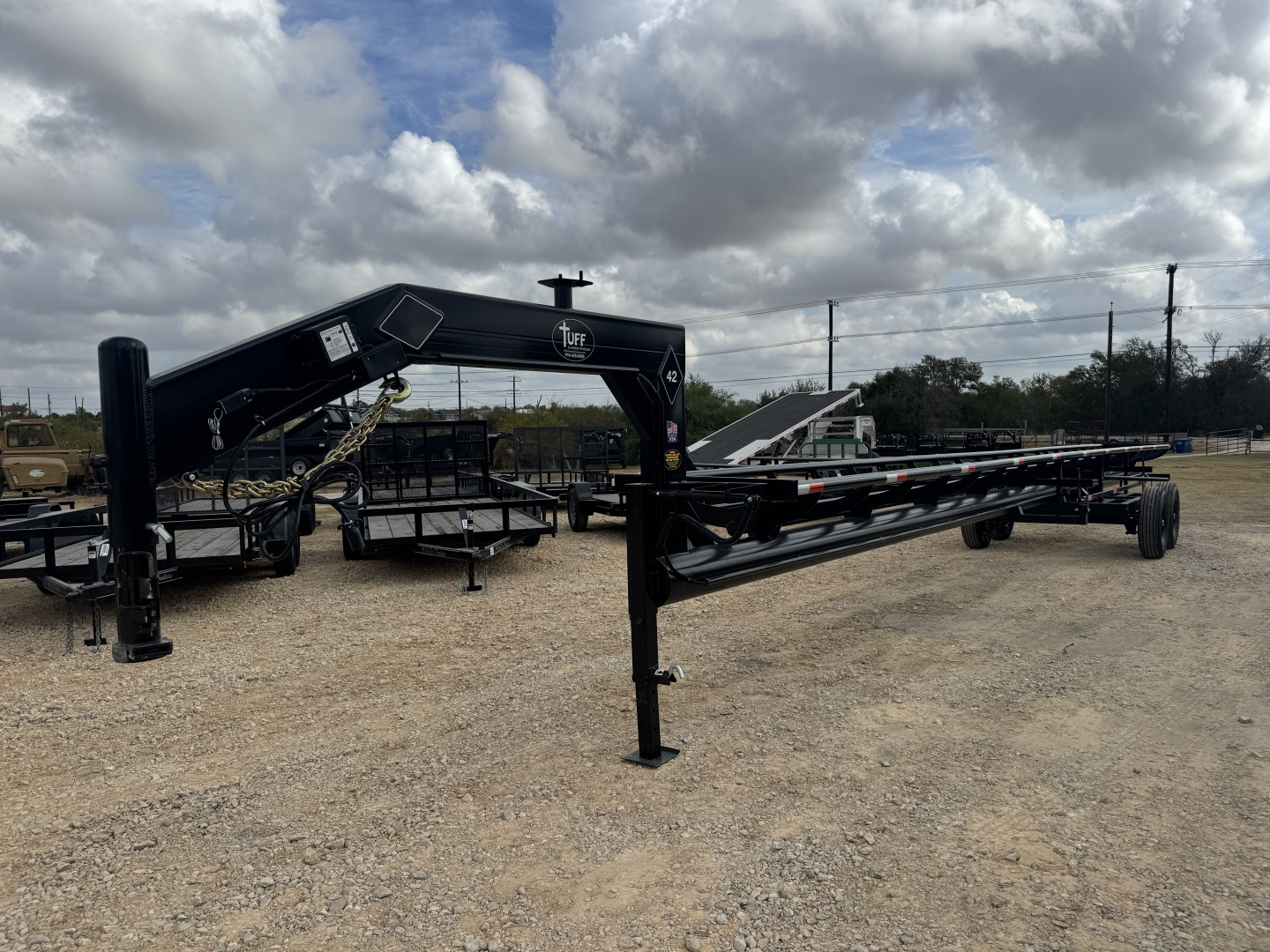 New 2026 Tuff Livestock TUFF42GN Hay Trailer for sale in Marion, TX