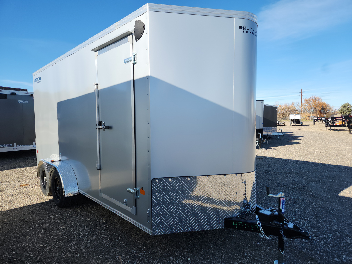 New 2026 Royal Cargo Trailers 7 X 16 +V Cargo / Enclosed Trailer for ...