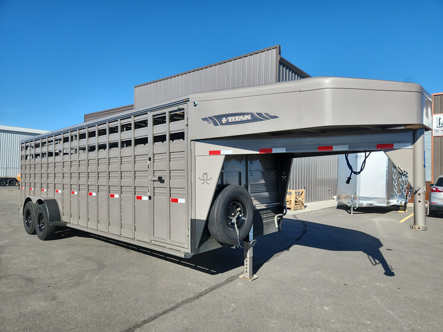 New 2025 Titan Trailer 24'GN STANDARD STOCK for sale in Laurel, MT