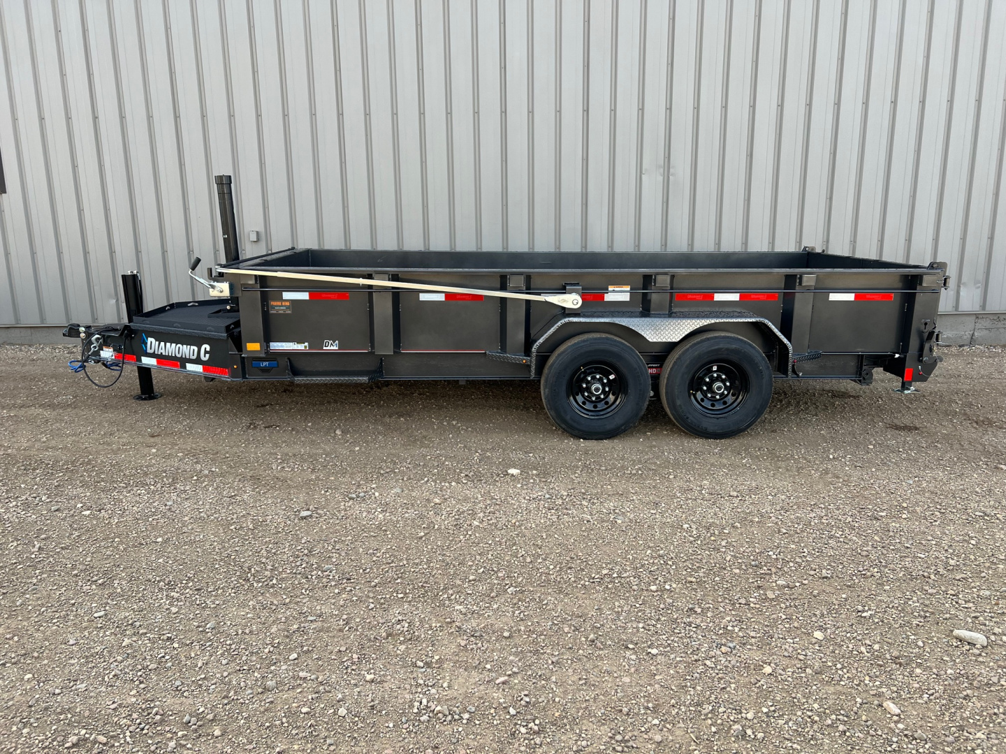 New 2026 Diamond C Trailers 16' LPT207 Telescopic Dump Trailer for sale ...