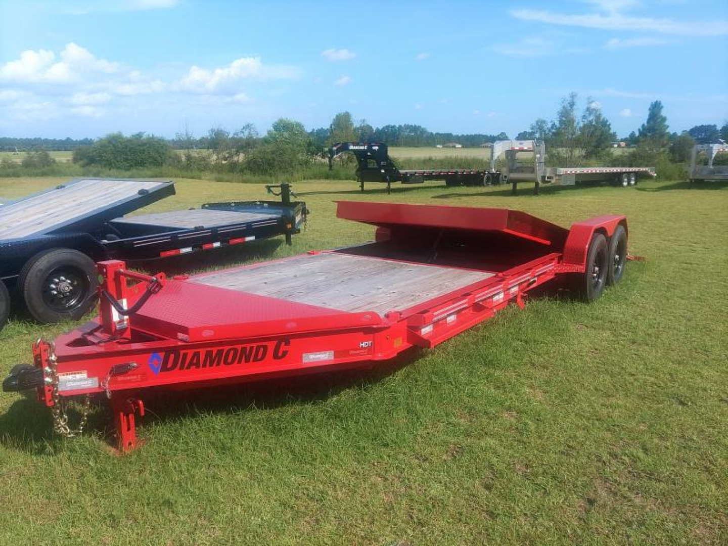 New 2024 Diamond C Trailers HDT207 Tilt Trailer for sale in Wetumpka, AL