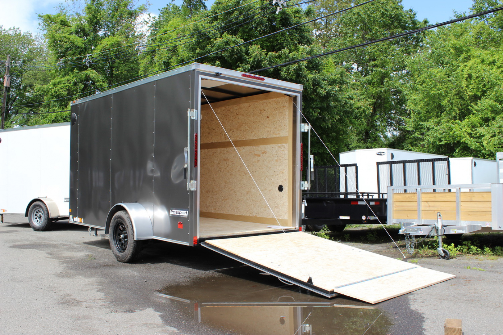 New 2026 6x12 Passport Deluxe Enclosed Cargo Trailer - Haulmark for ...