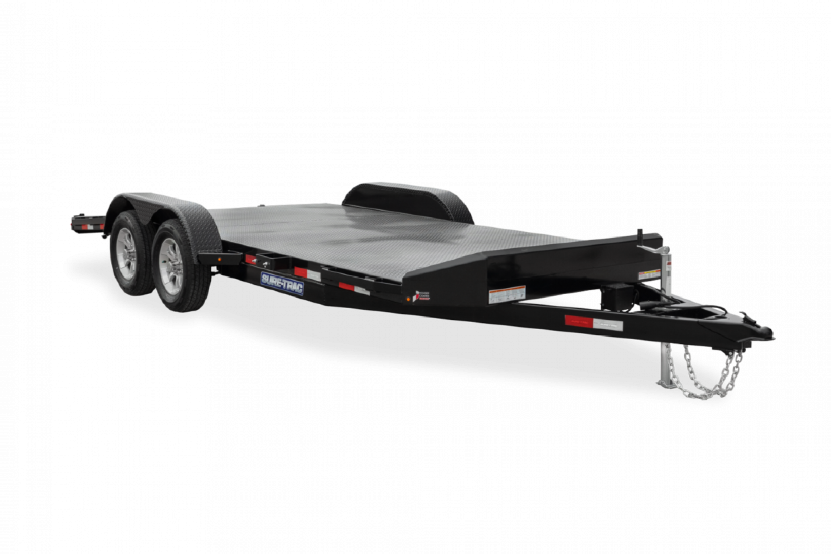 New 2026 7x20 10K Steel Deck Car Trailer - Sure-Trac