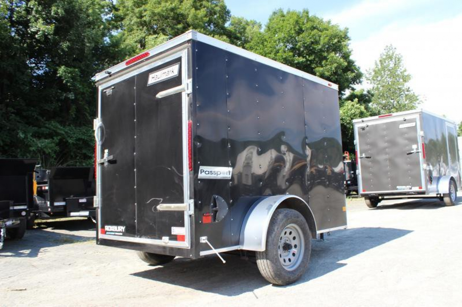 New 2025 Passport Deluxe 5x8 Enclosed Cargo Trailer - Haulmark for sale ...