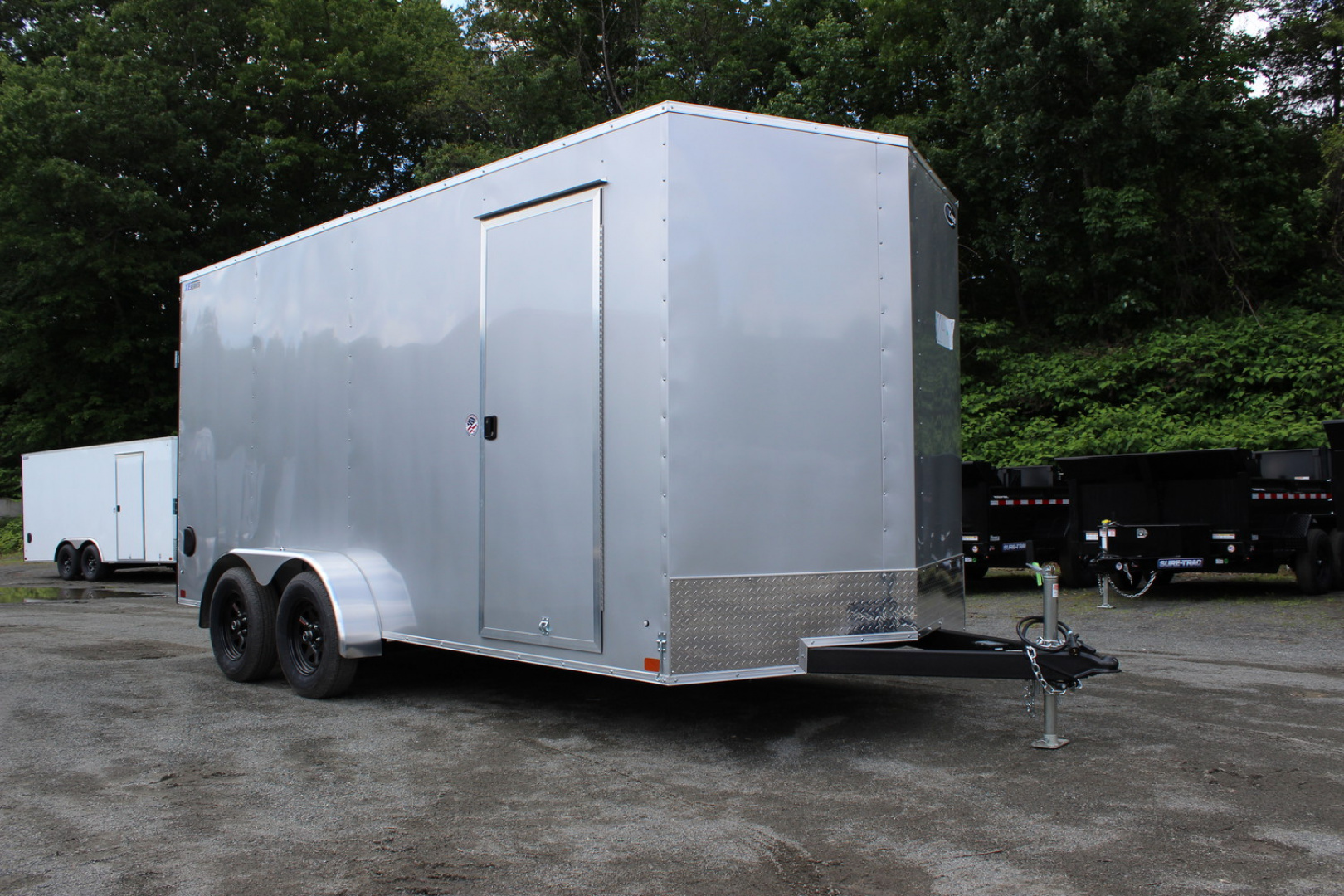 New 2025 7x16 Enclosed Cargo Trailer - 7FT INTERIOR - ITI Cargo for ...