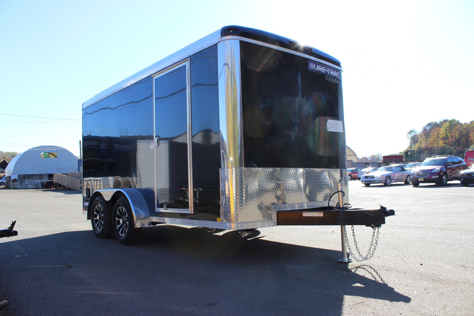 New 2026 7x14 Pro Series Round Top Enclosed Cargo Trailer - Sure-Trac ...